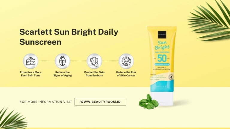 7 Kandungan & Manfaat Scarlett Sun Bright Daily Sunscreen Terbaru ...